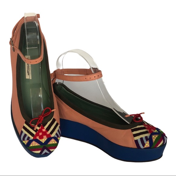 Anthropologie | Shoes | New Meher Kakalia X Anthropologie 6 Blue ...